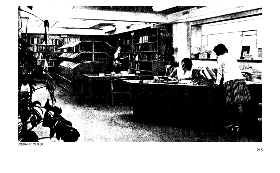 Tuesdays 10 o’clock at the CERN library – Preprint Culture